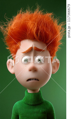 Red Haired Male Cartoon Characters